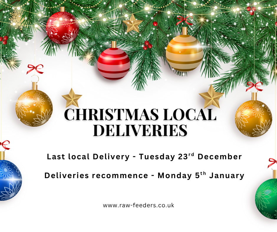 Christmas Local Deliveries - Raw Feeders