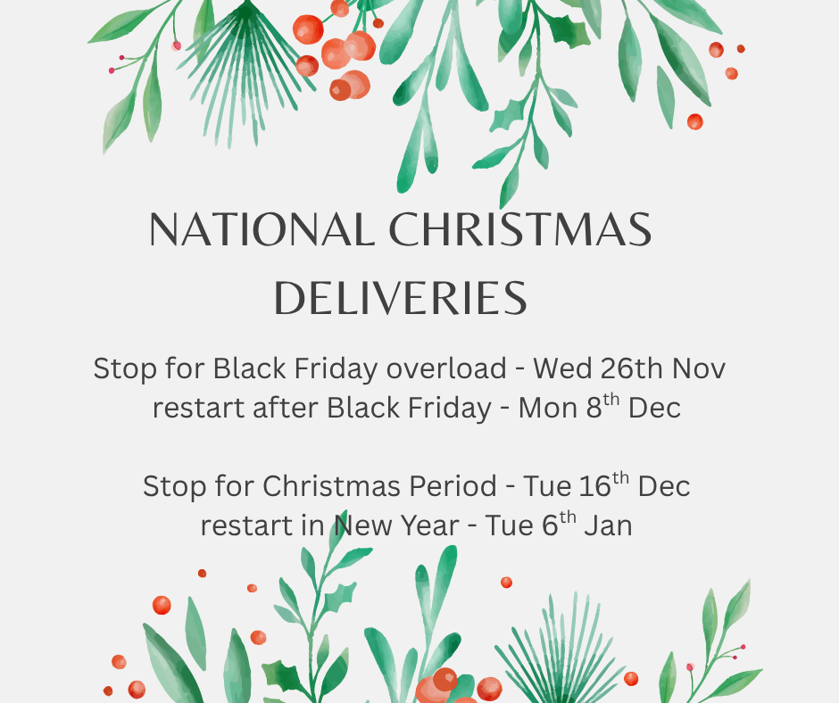National Christmas Deliveries - Raw Feeders